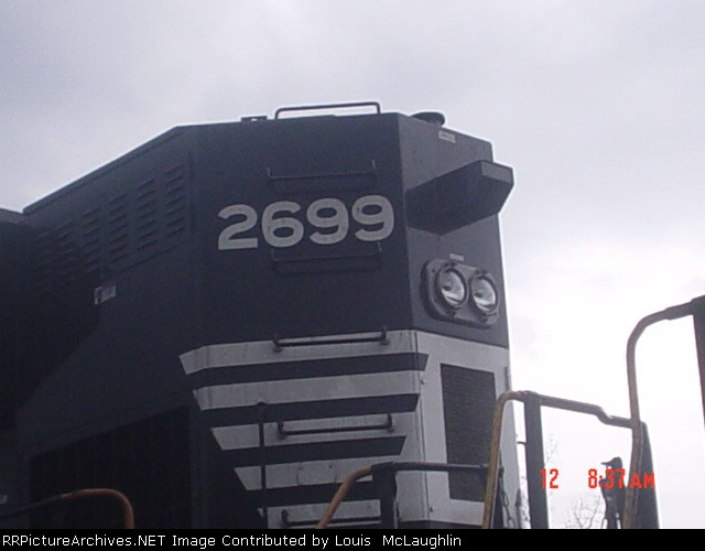 NS 2699 Rear longhood view.